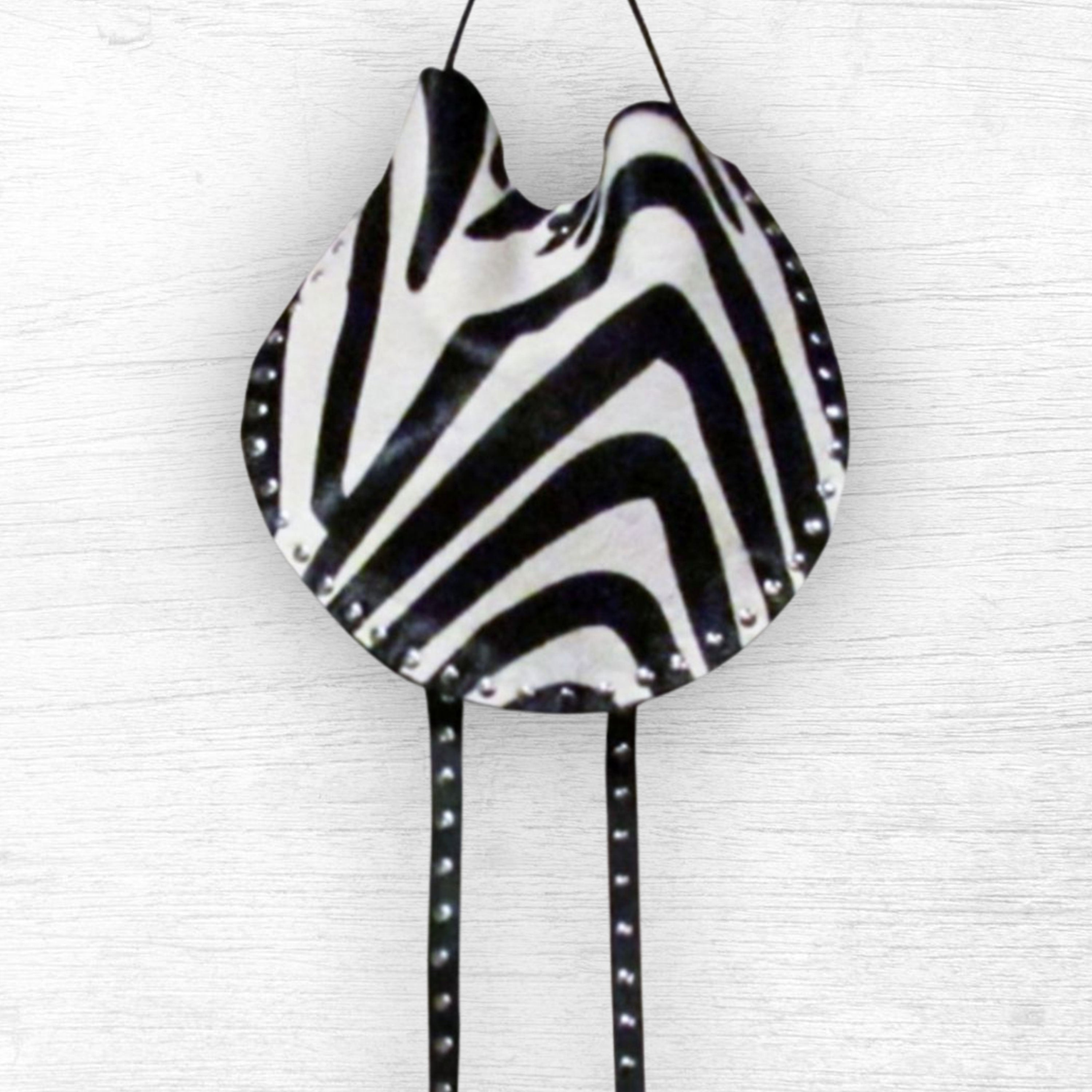 Small X-Body | Zebra Print Cow Hide – Rebellion Bags